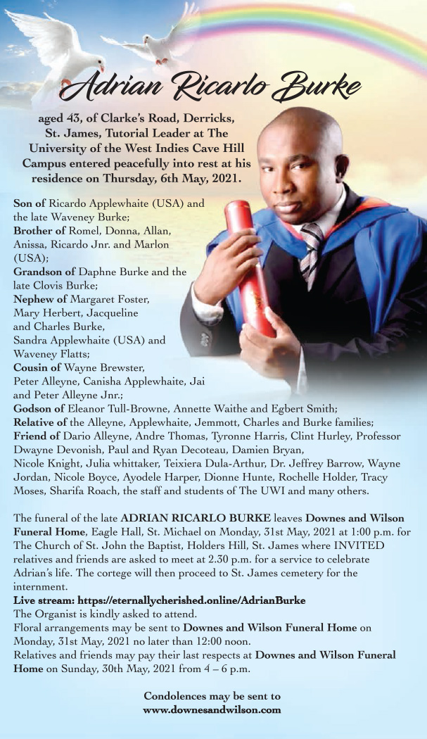 Adrian Burke - nationnews.com