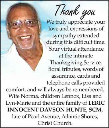 Leric Innocent Davson Hunte - nationnews.com