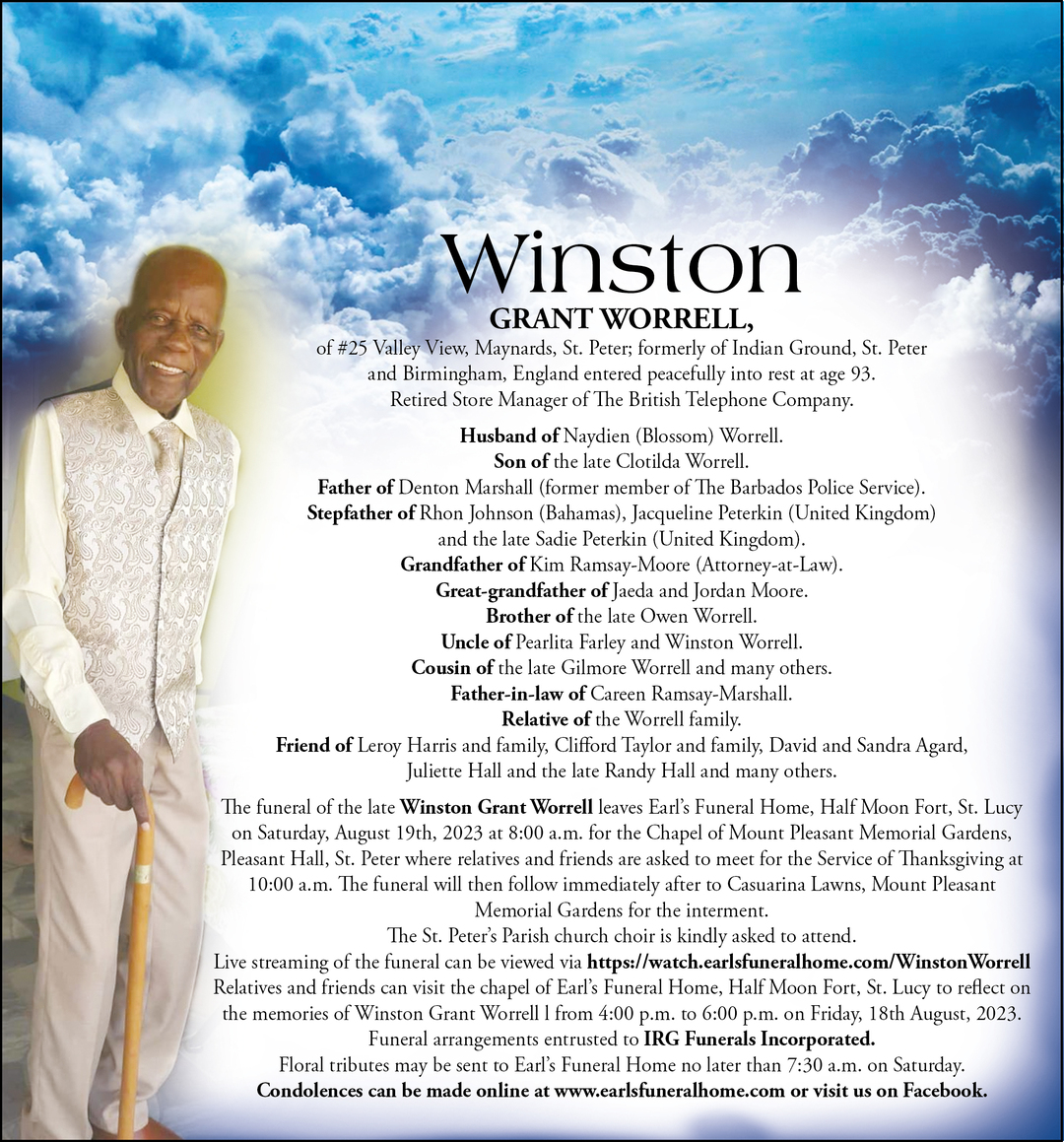 Winston Worrell - nationnews.com