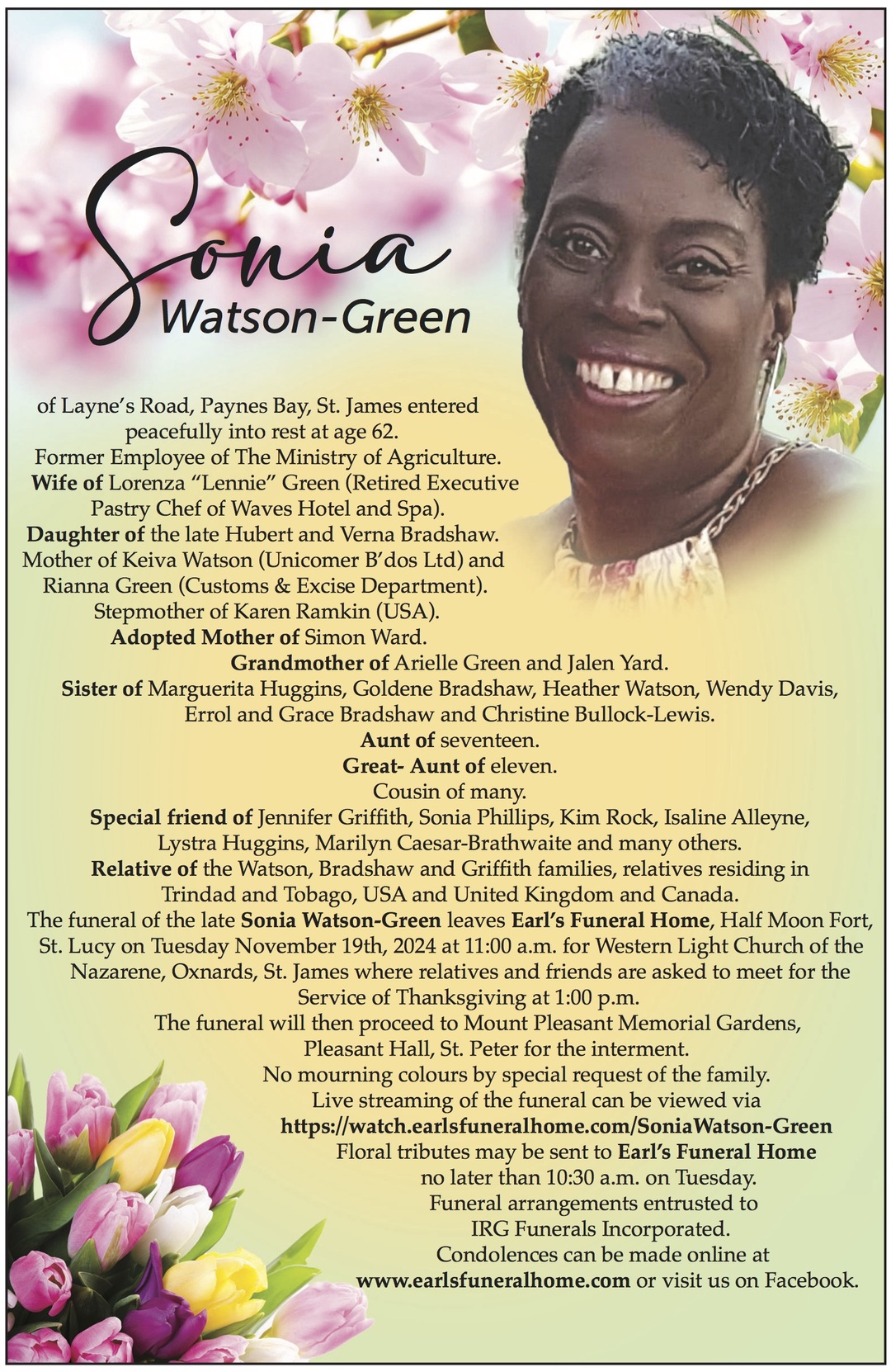 Sonia Watson-Green - nationnews.com