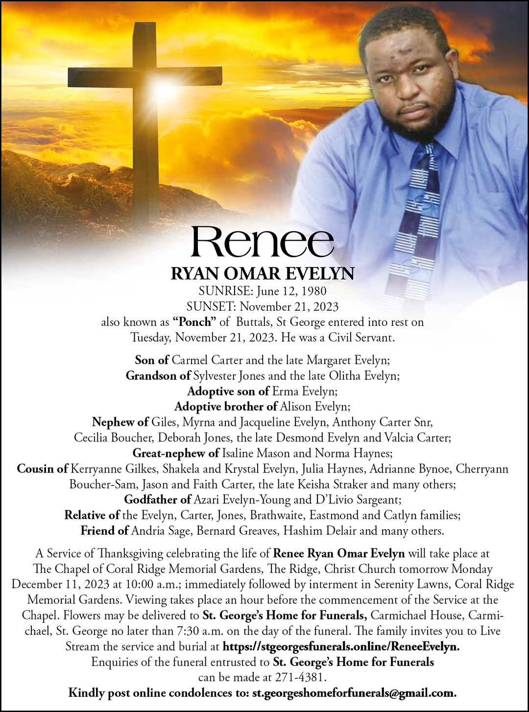 Renee Ryan Evelyn - nationnews.com