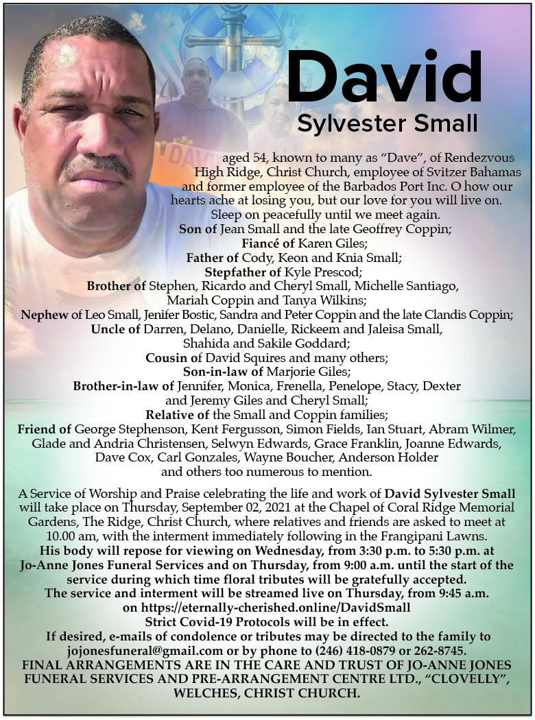 David Sylvester Small - nationnews.com