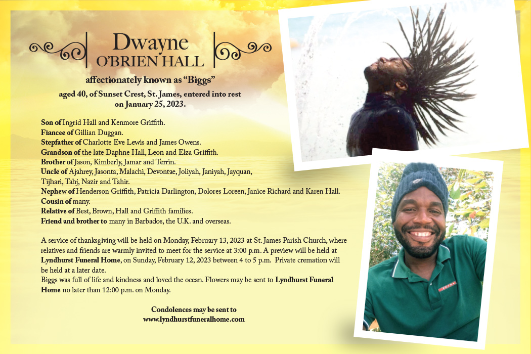 Dwayne Hall - nationnews.com