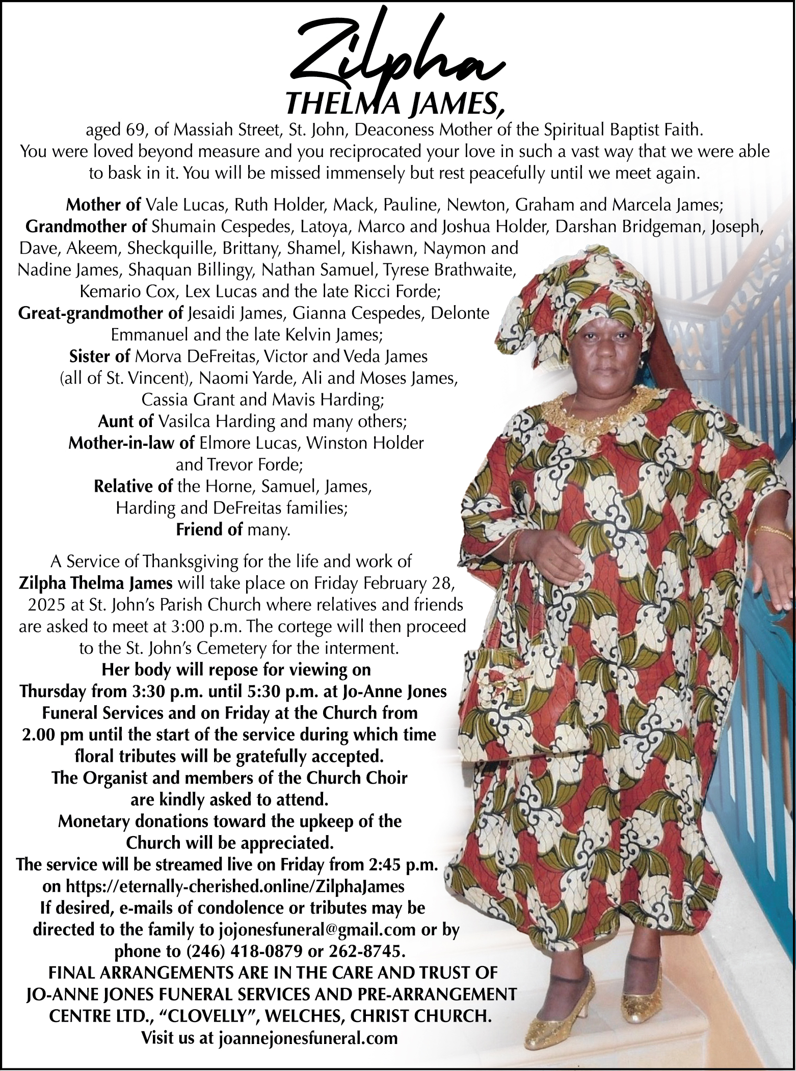 ZilphaThelma James - nationnews.com