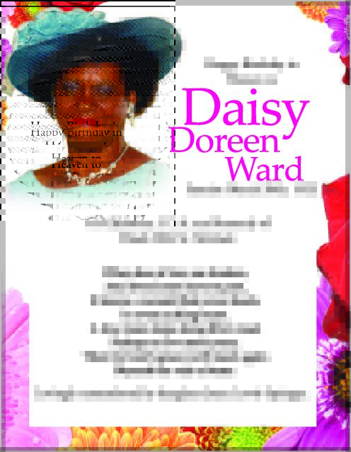 Daisy Doreen Ward - nationnews.com