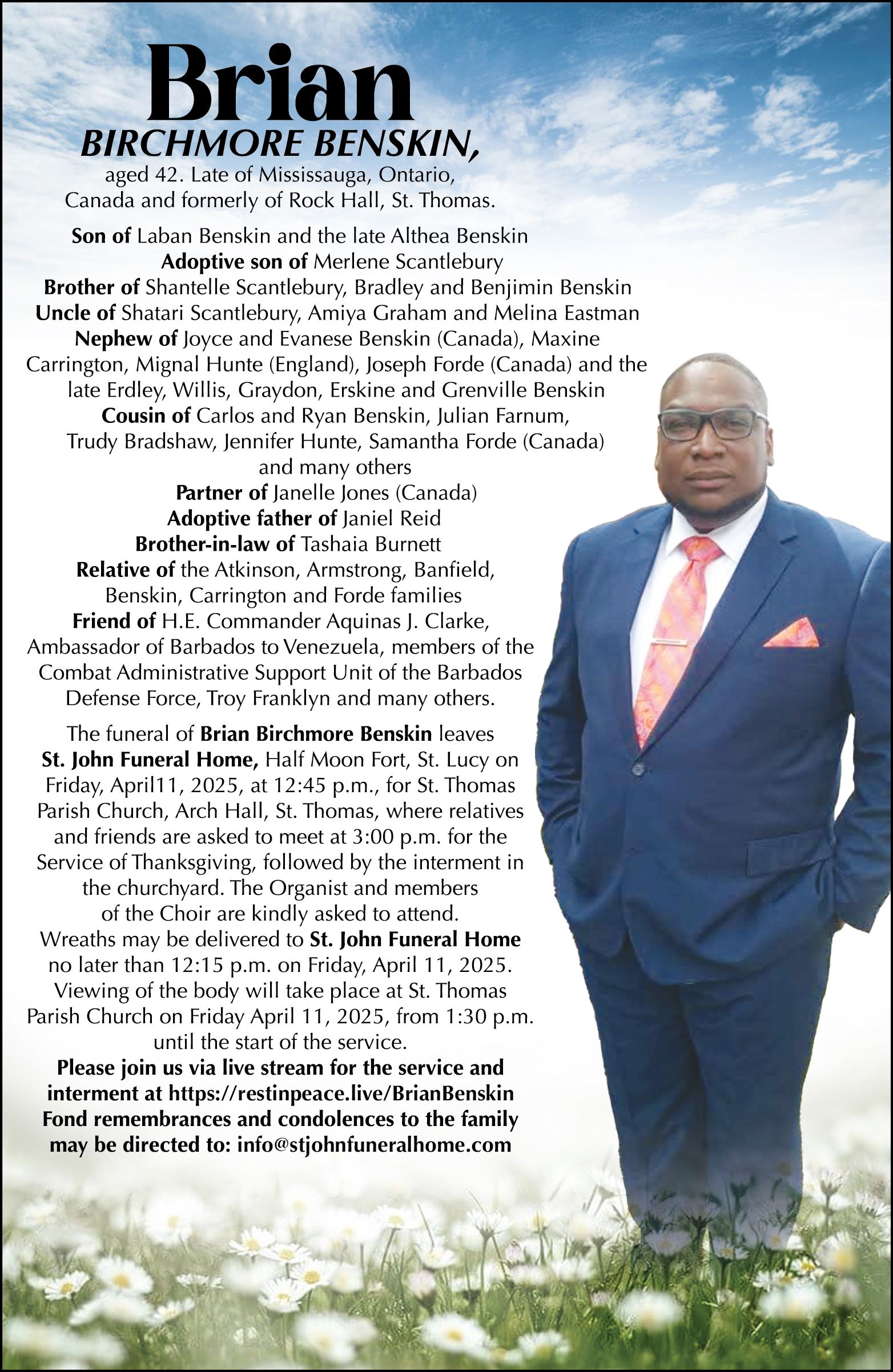 Brian Birchmore Benskin - nationnews.com