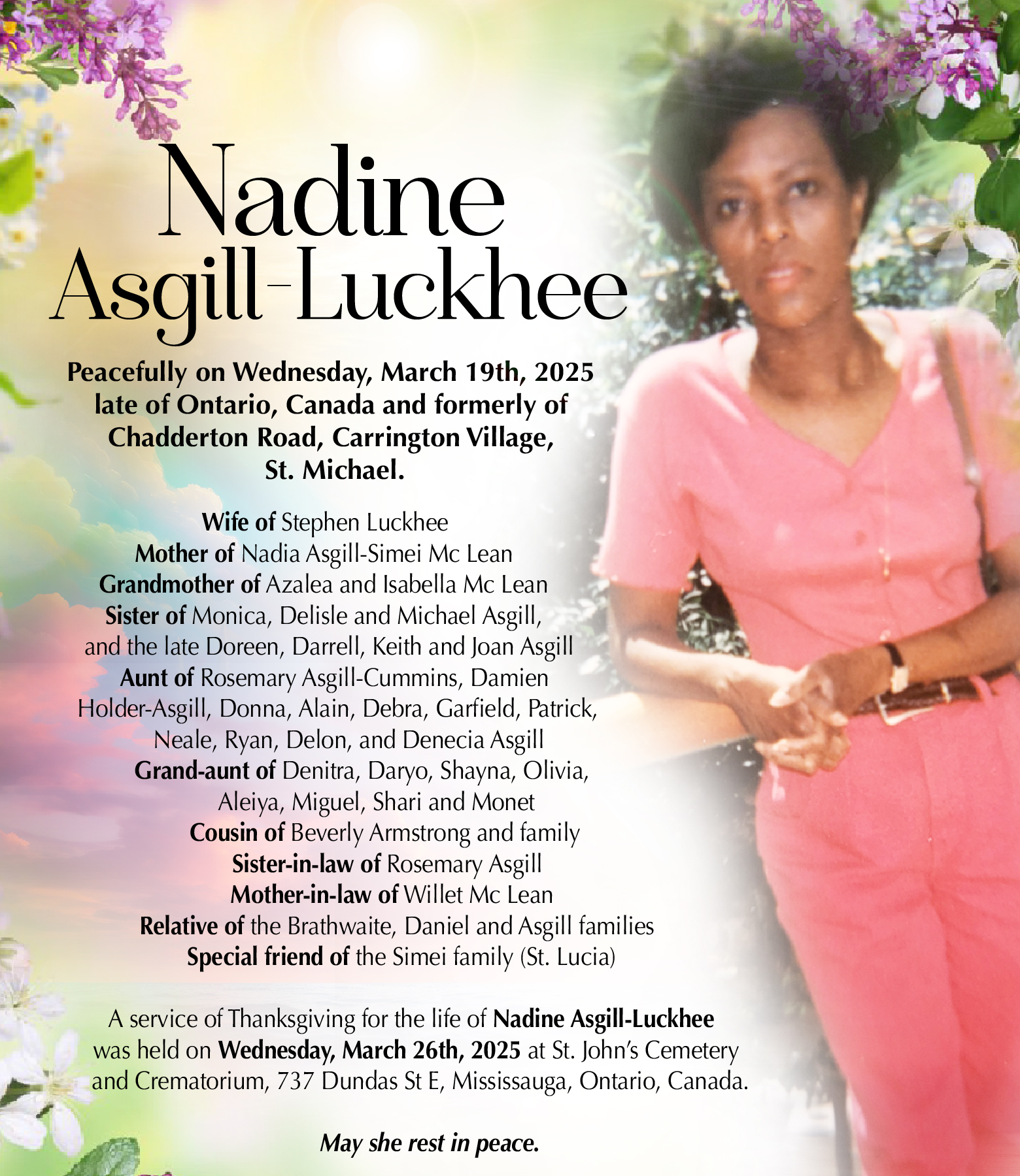 Nadine Asgill-Luckhee - nationnews.com