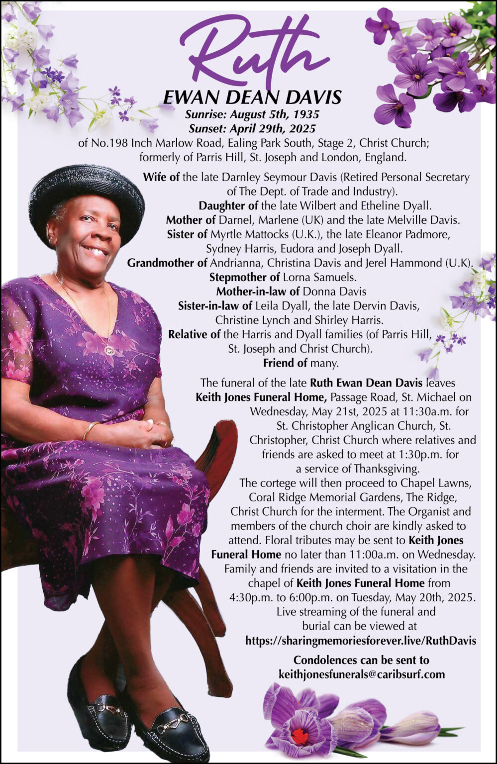 Ruth Ewan Dean Davis - nationnews.com