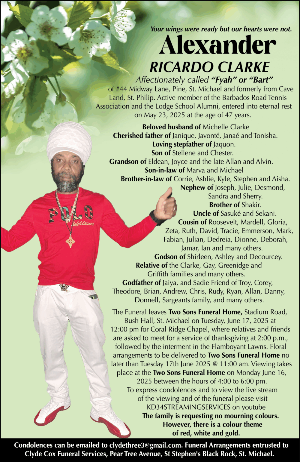 Alexander Ricardo Clarke - nationnews.com