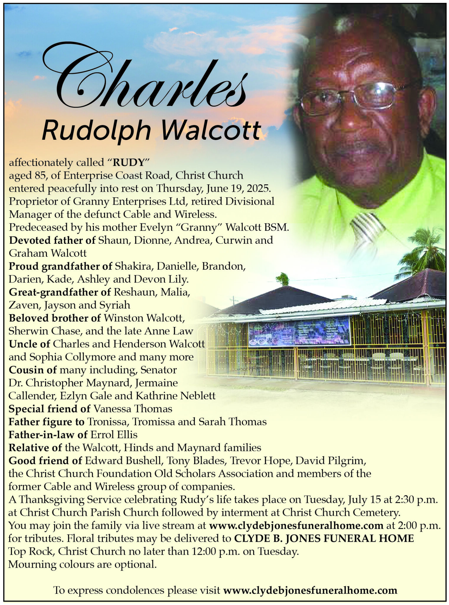 Charles Rudolph Walcott - nationnews.com