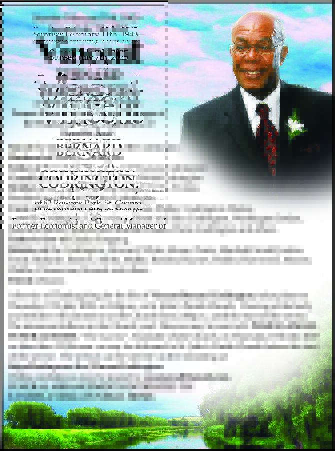 Vincent Bernard Codrington - nationnews.com