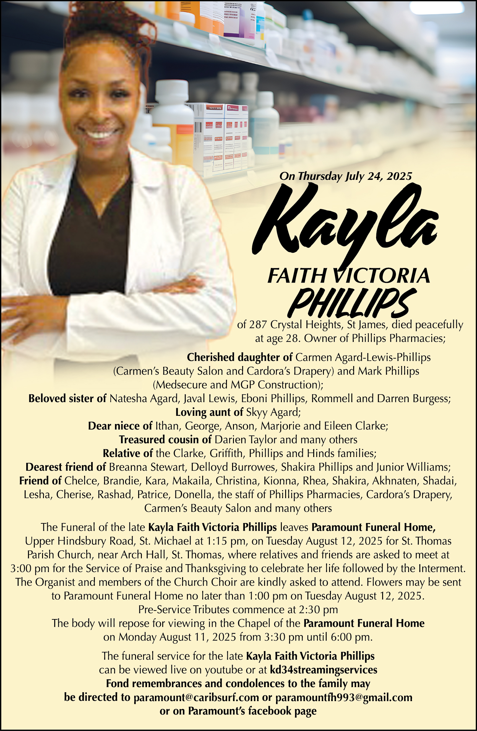 Kayla Faith Victoria Phillips - nationnews.com