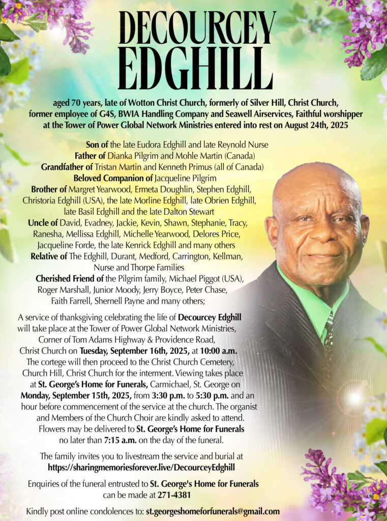 Decourcey Edghill - nationnews.com