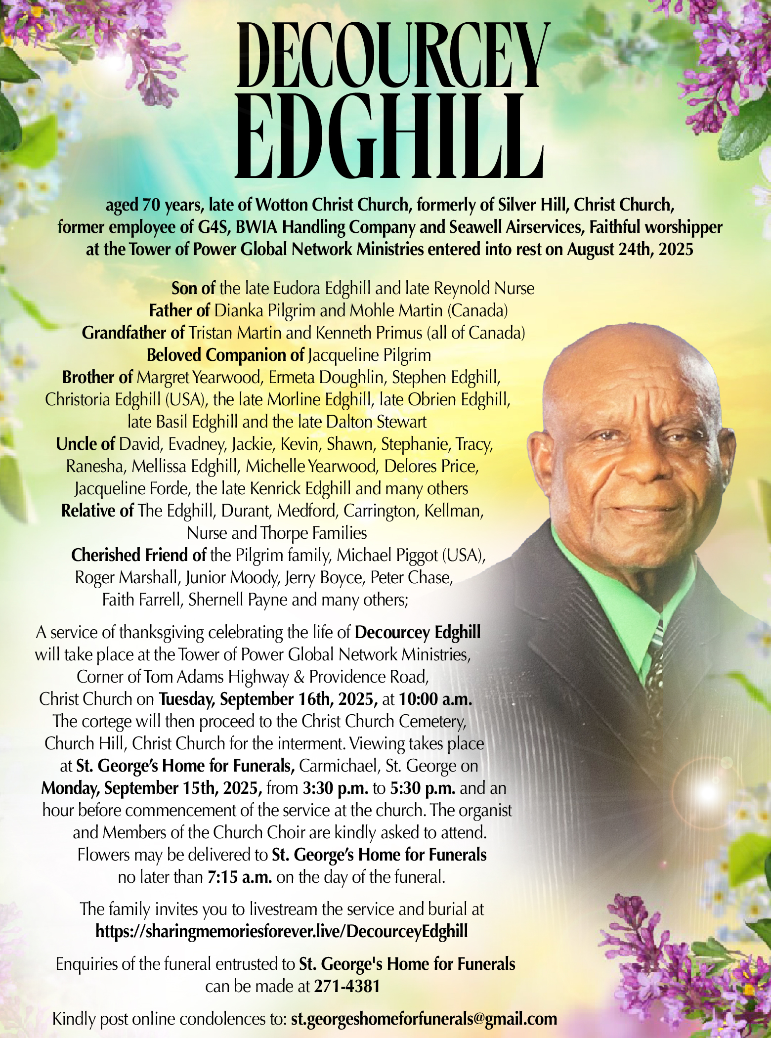 Decourcey Edghill - nationnews.com