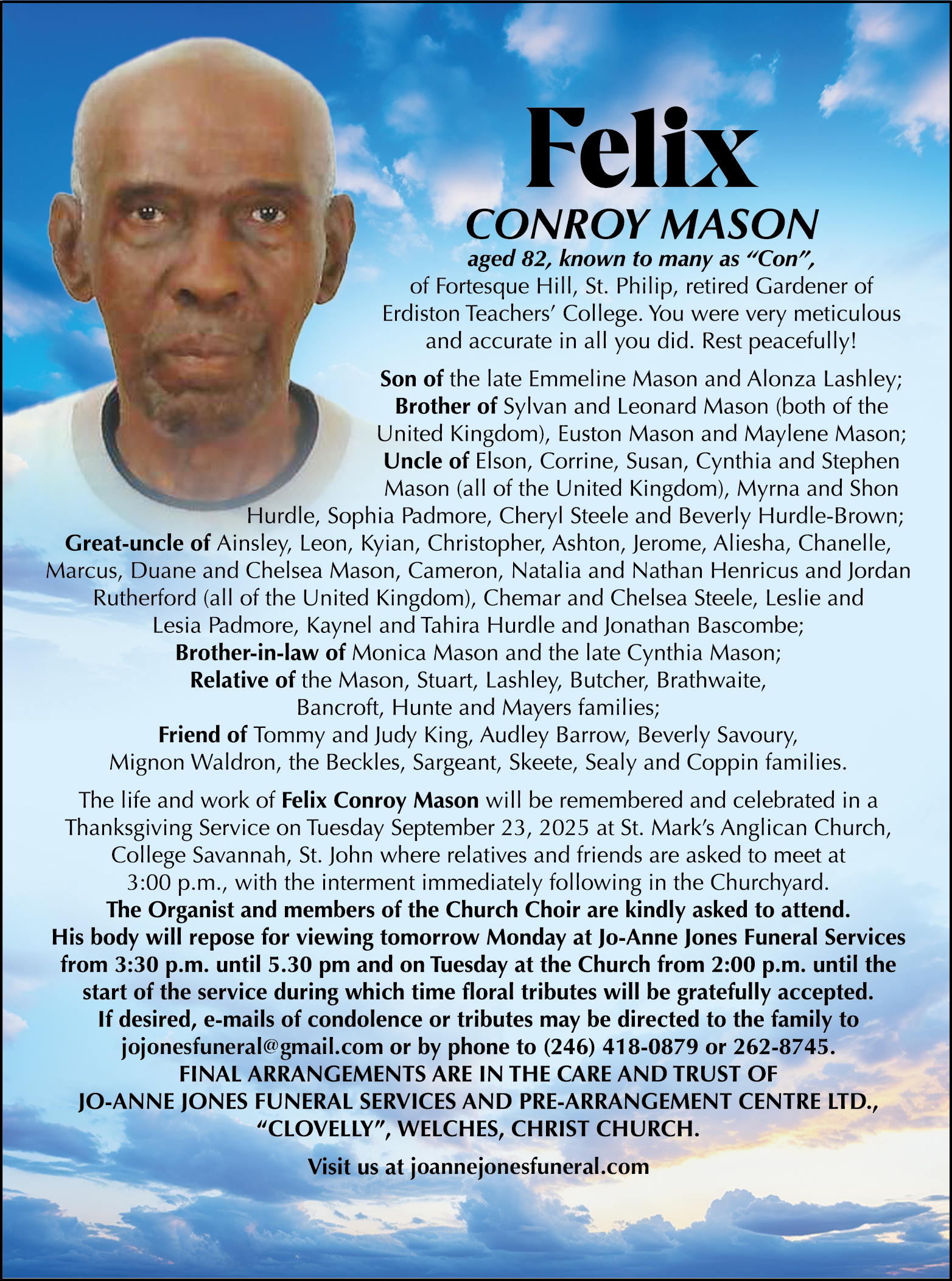 Family Notices Archive - Page 2 of 1254 - nationnews.com