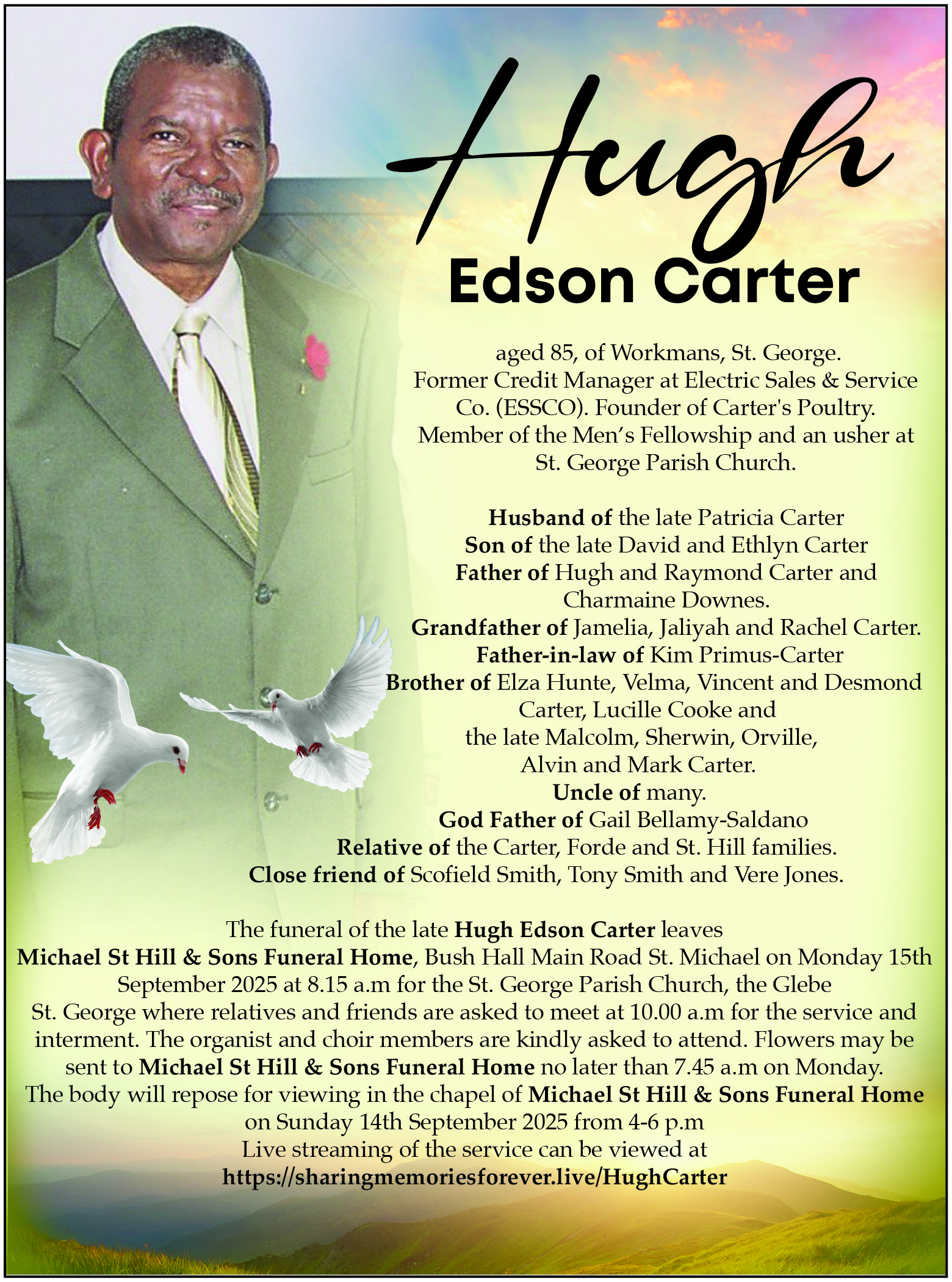Hugh Edson Carter - nationnews.com