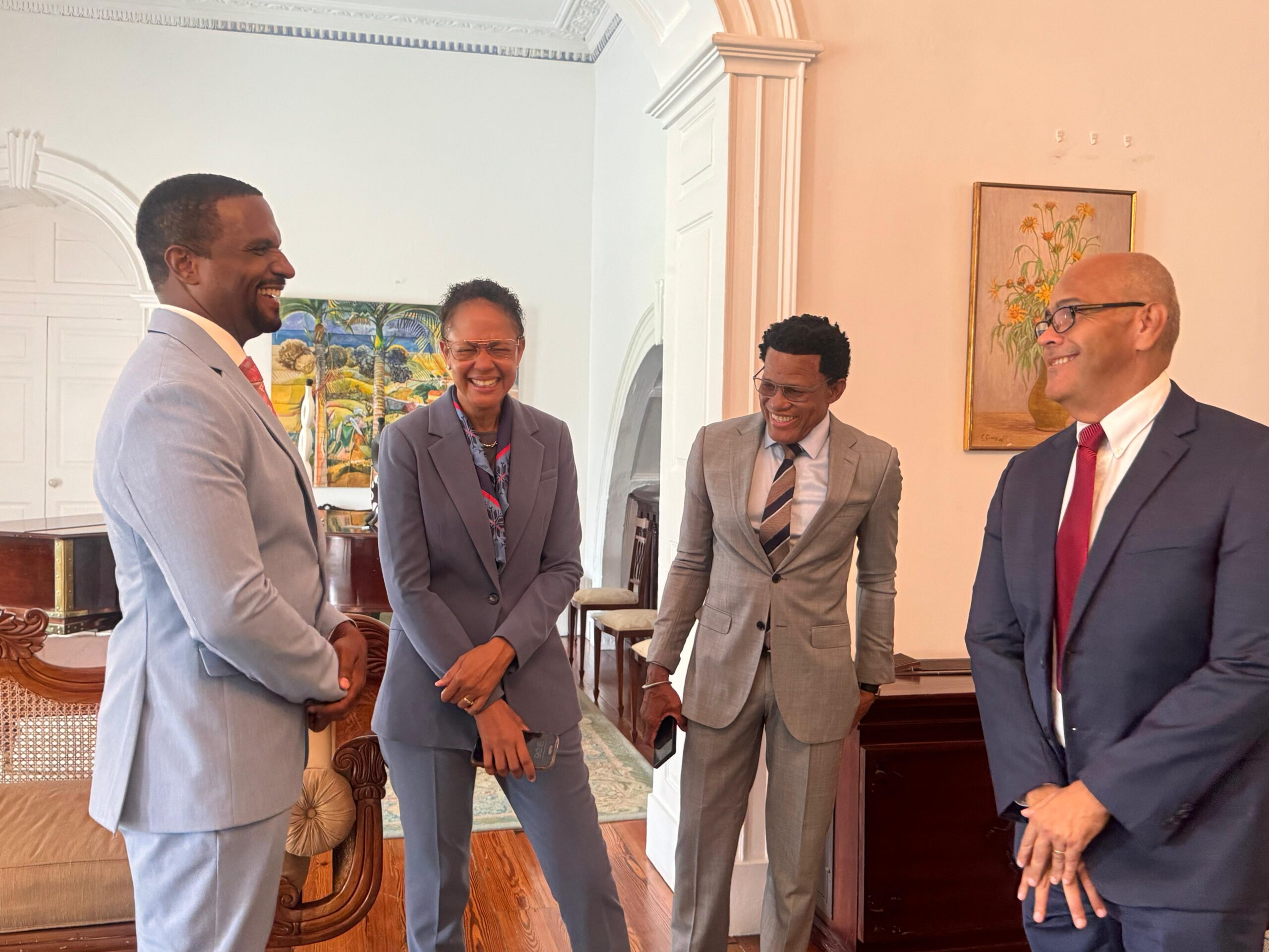 Chris Gibbs sworn in as Minister of Housing, Lands and Maintenance ...