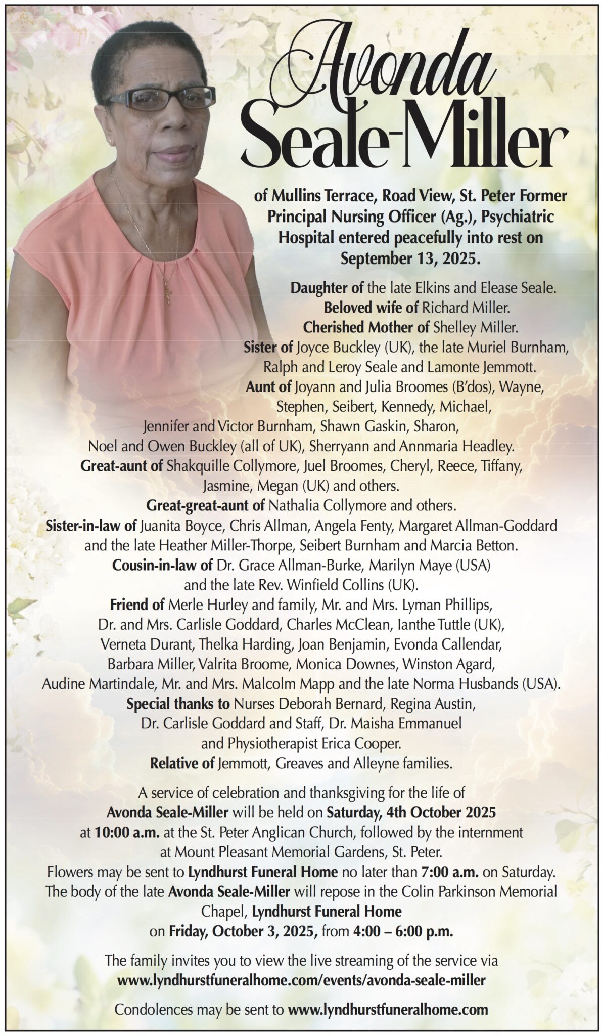 Avonda Seale-Miller - nationnews.com