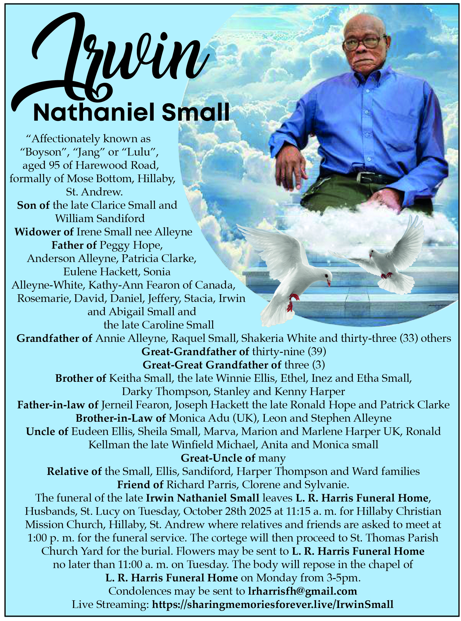 Irwin Nathaniel Small - nationnews.com