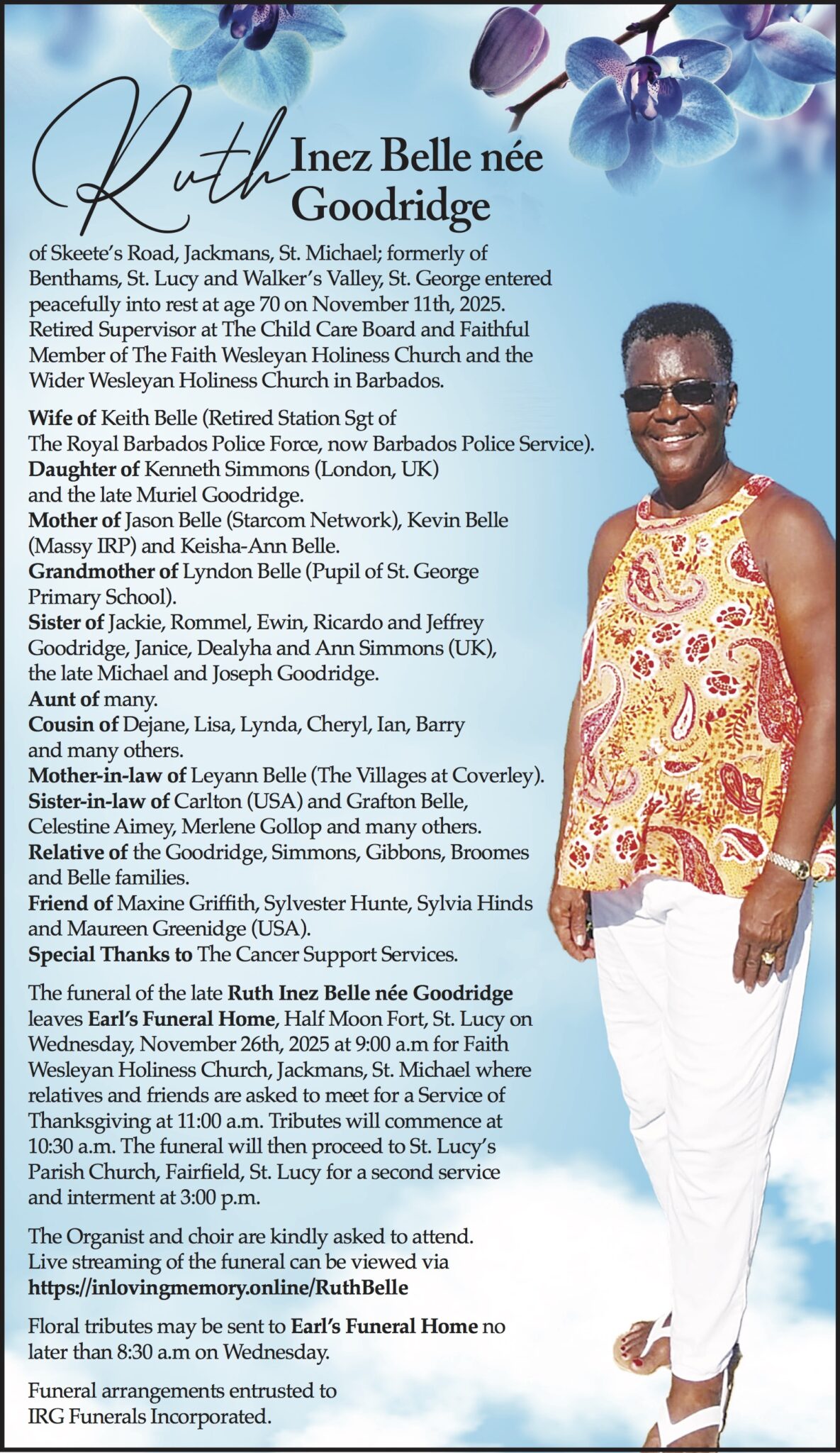 Ruth Inez Belle - nationnews.com