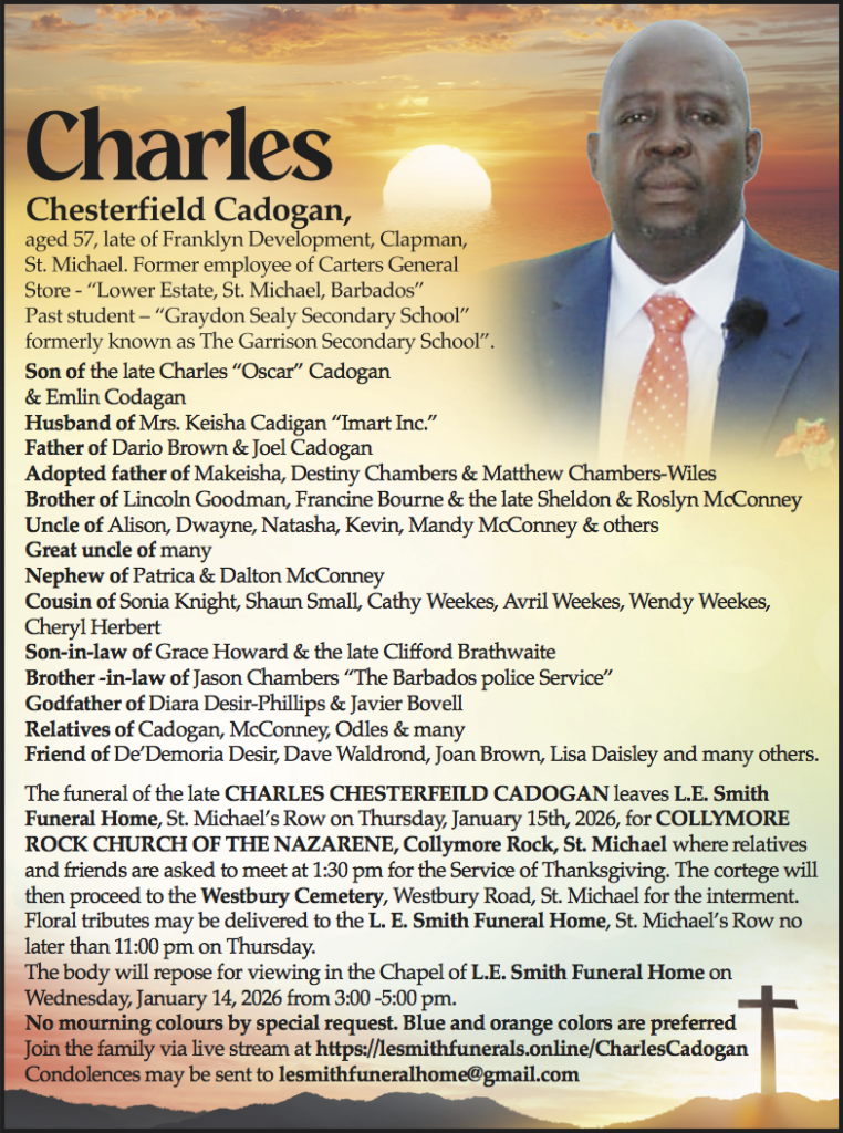 Charles Chesterfield Cadogan - nationnews.com