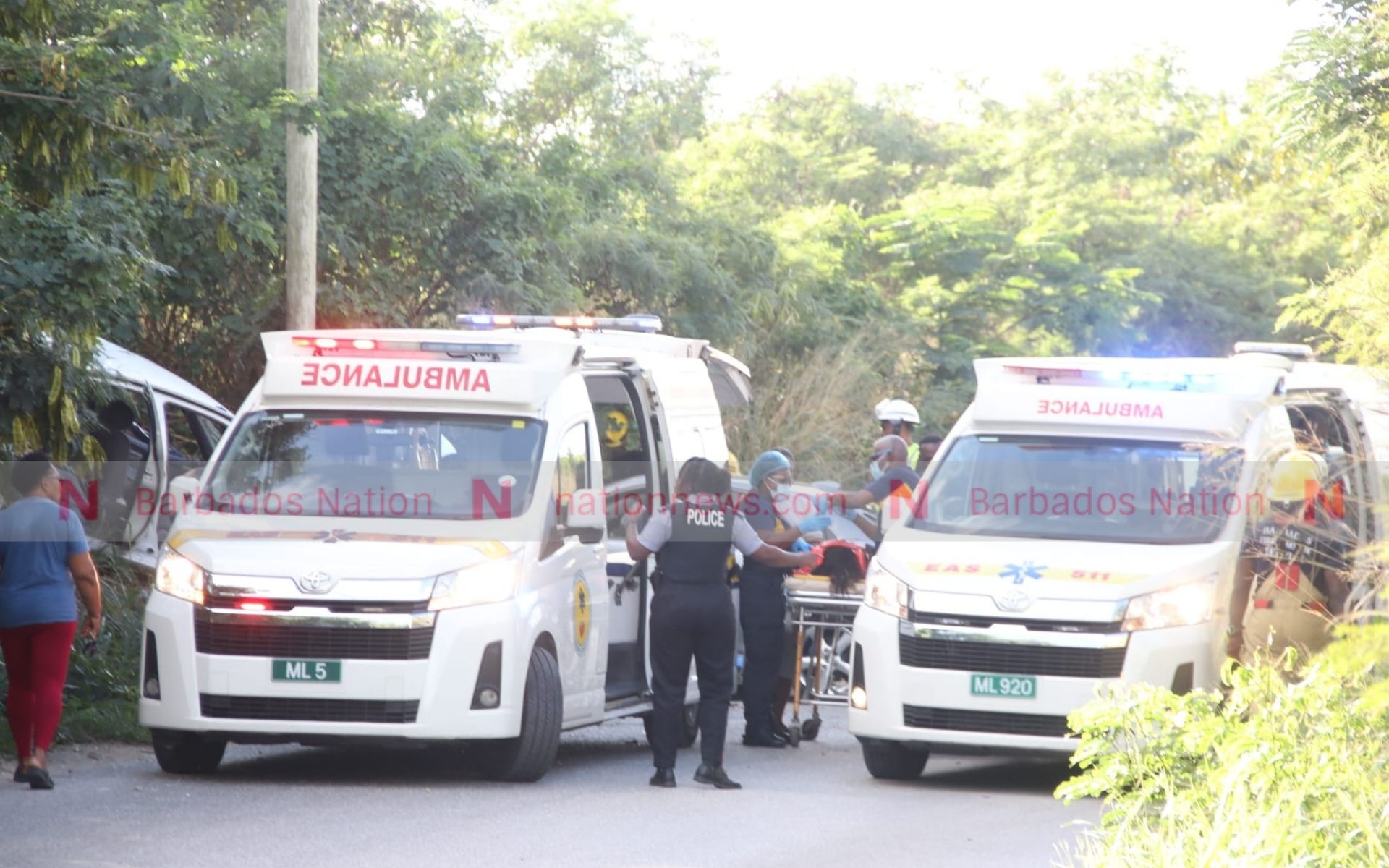 Two dead, three injured in Carrington Road collision - nationnews.com