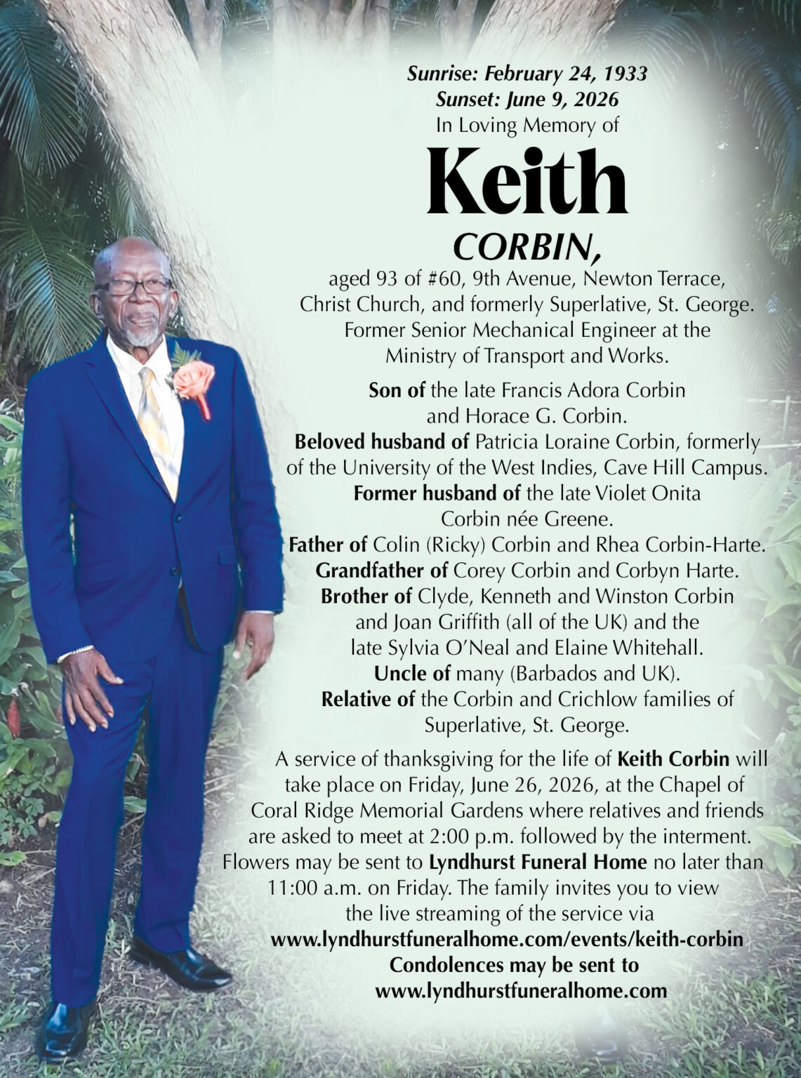 Keith Corbin - nationnews.com