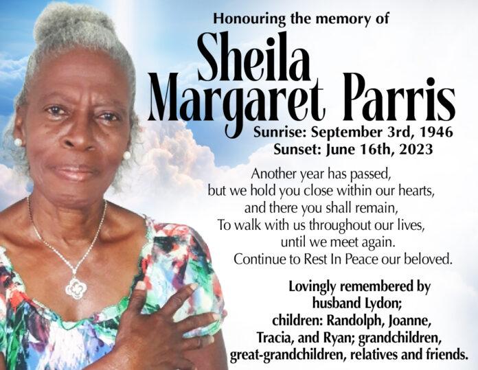 Sheila Margaret Parris - nationnews.com